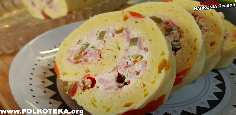 Fantastični slani rolat VIDEO RECEPT kako napraviti